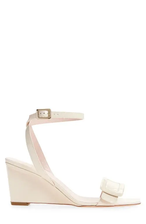ROGER VIVIER Belle Vivier Wedge Sandal - Cire