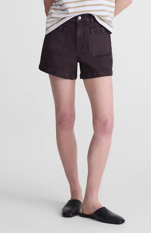 Madewell The Emmy Shorts - Chocolate Plum