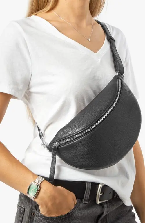 Shinola Leather Sling Bag