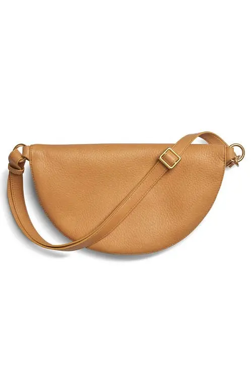 Shinola Leather Sling Bag - Honey