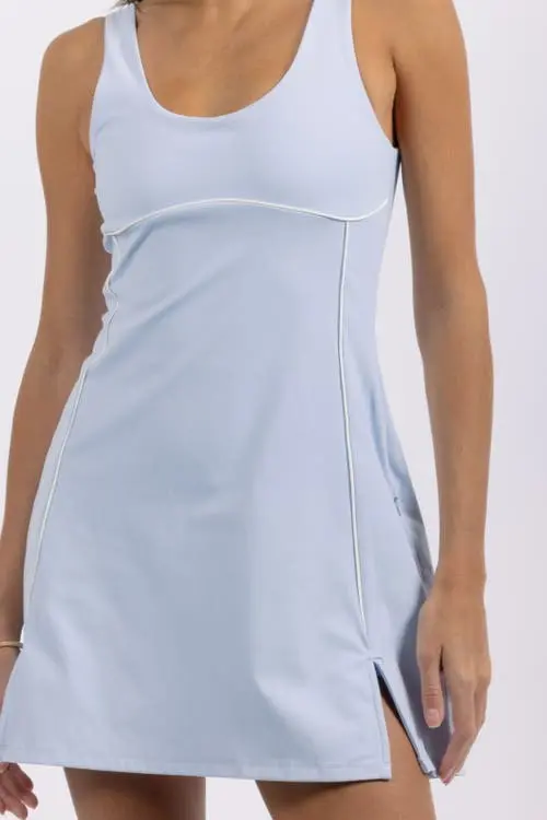 FORE-TÉ CLUB ATTIRE Amelia Athletic Dress - Cloud