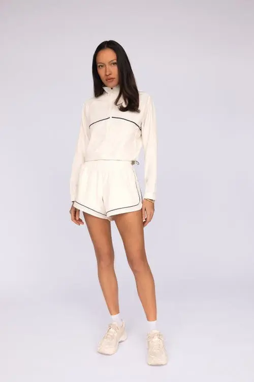 FORE-TÉ CLUB ATTIRE Dawson Athletic Short - Ecru