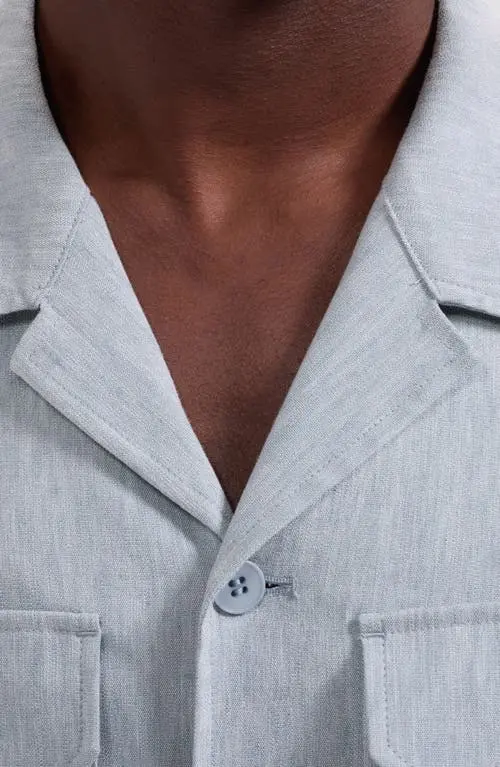 Bugatchi Aerolinen Linen Blend Shirt Jacket