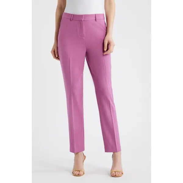 TAHARI ASL Tapered Pants - Rosette