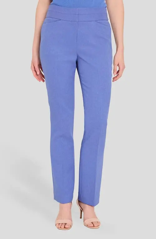 TAHARI ASL Bell-bottom Trousers - Deep Peri