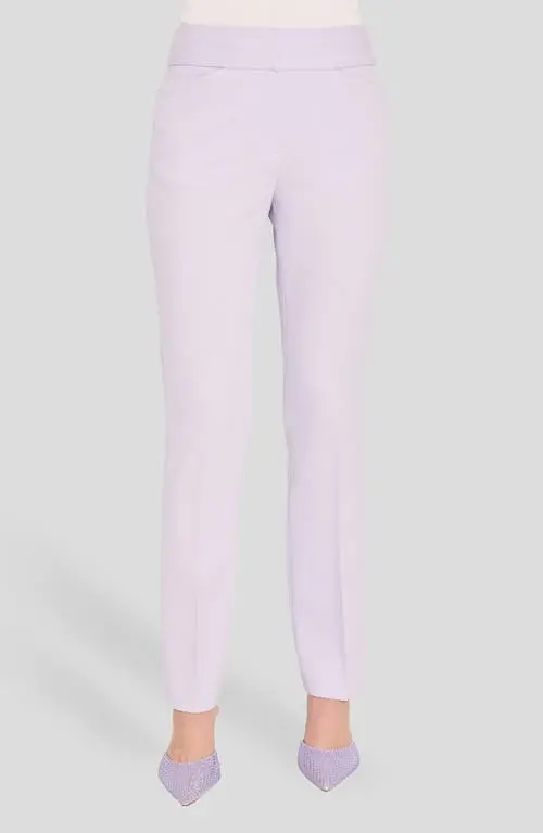 TAHARI ASL Bell-bottom Trousers - Soft Violet