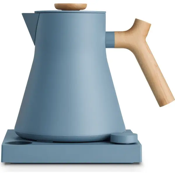 FELLOW Corvo Ekg Pro Electric Kettle - Hazy Blue/maple