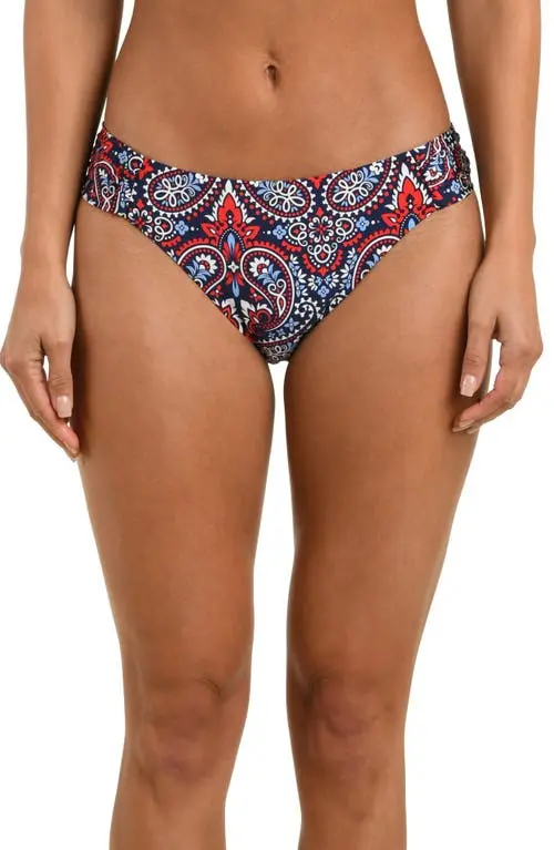 SUNSHINE 79 Americana Paisley Swim Bottoms - Blue Multi