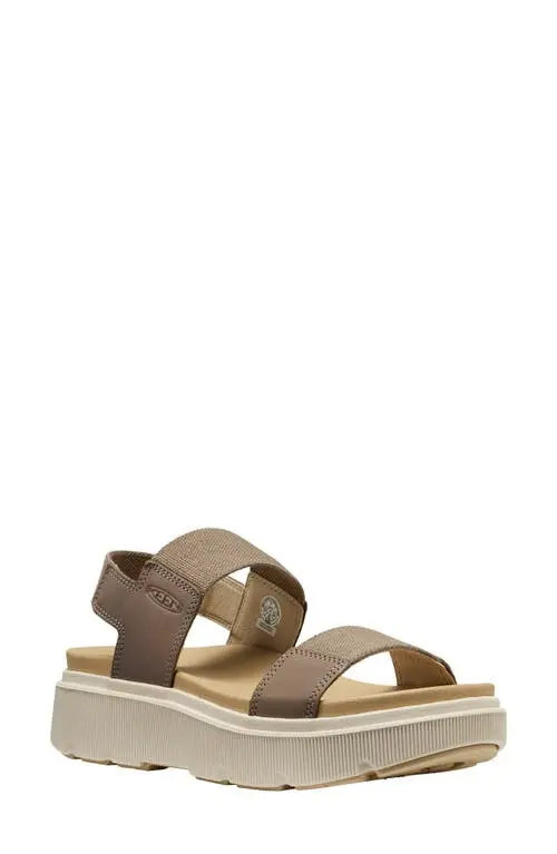 Keen Elle Mila Platform Sandal - Brindle
