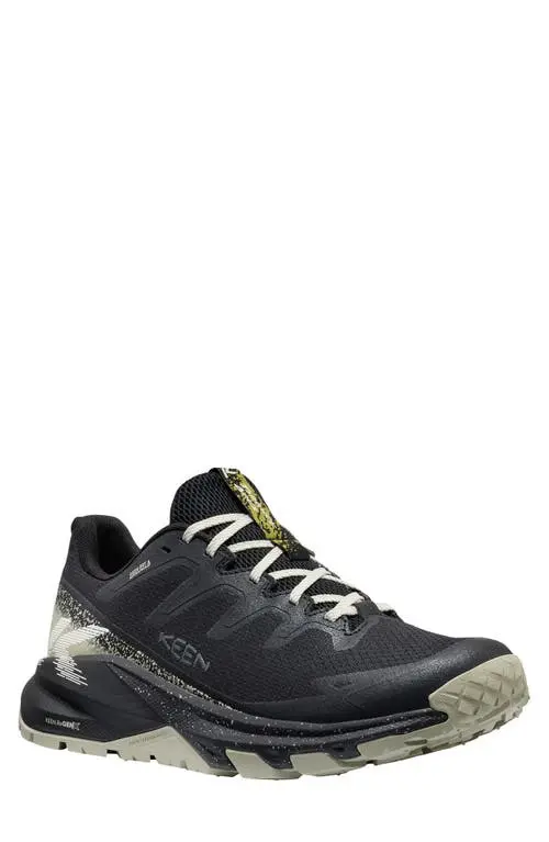 Keen Targhee Apex Waterproof Hiking Sneaker - Black/abbey Stone