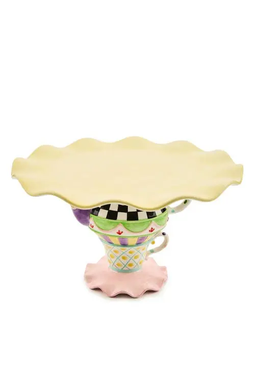 MACKENZIE-CHILDS Wonderland Cake Stand