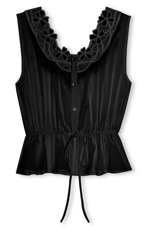 Rails Leilani Peplum Cotton Top