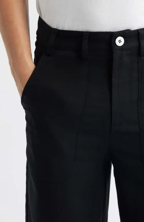 KROST Relaxed Fit Wide Leg Tencel™ Lyocell Pants