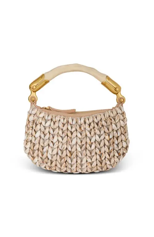 Balmain Ebene Mini Bag - Beige