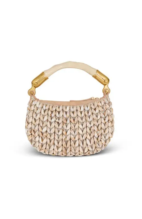 Balmain Ebene Mini Bag - Beige