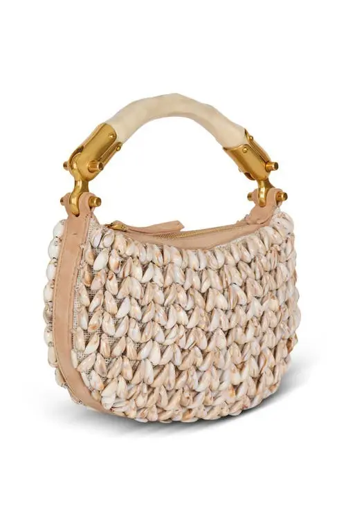 Balmain Ebene Mini Bag - Beige