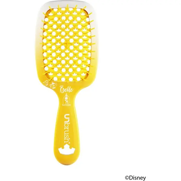 LUXURY BRANDS LLC Unbrush Detangling Brush Disney Princess Collection - Yellow