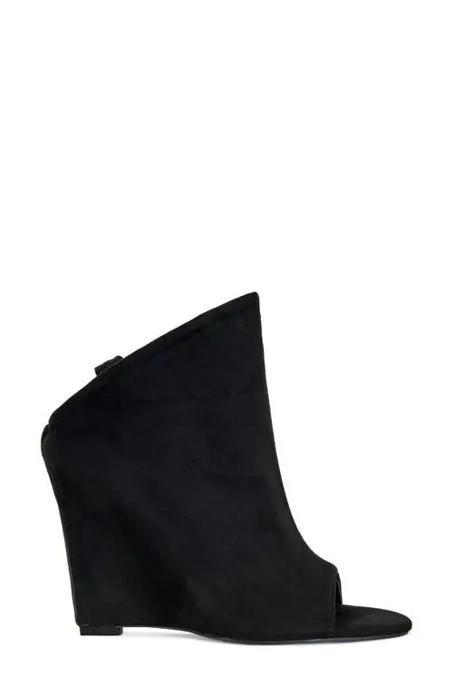 AZALEA WANG Sculptural High Heel Sandals - Black