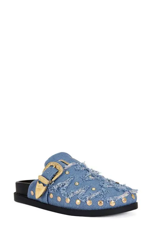 AZALEA WANG Zale Mules - Blue