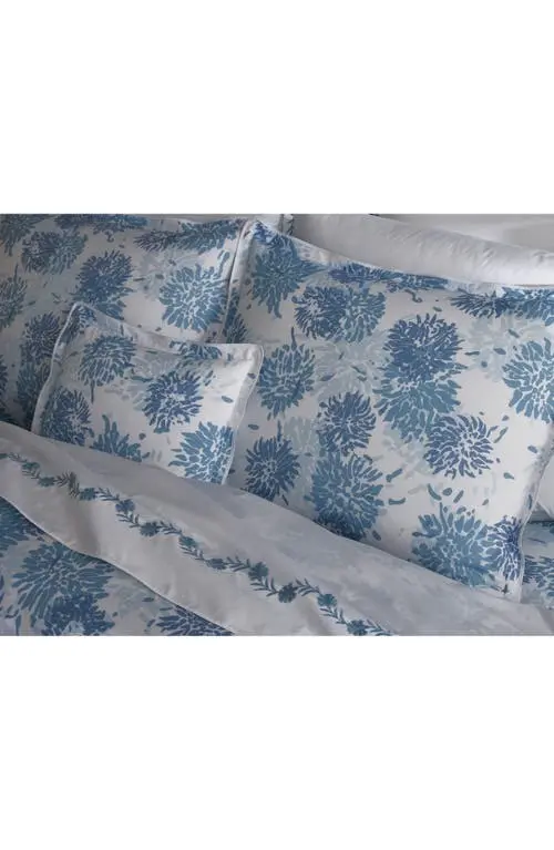 MATOUK Chrysanthemum Pillow Sham - Blue