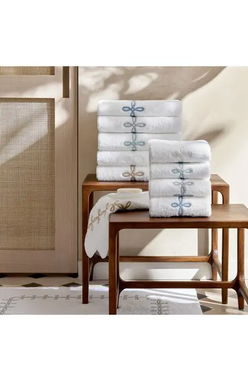 MATOUK Gordian Knot Egyptian Cotton Bath Towel - Jade