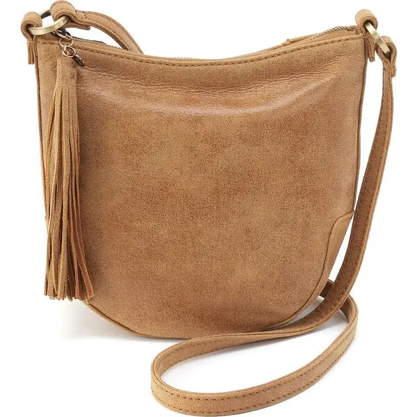 Hobo Lexi Leather Crossbody Bag - Whiskey