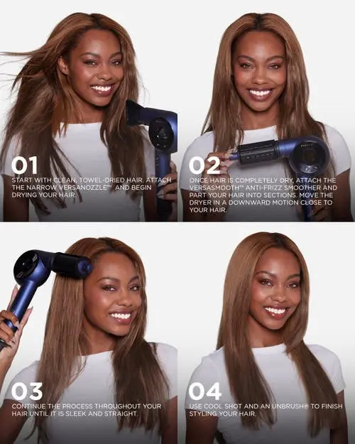 LUXURY BRANDS LLC The Versasphere Pro Air 6-in-1 Multi-styler