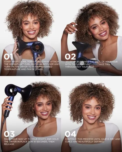 LUXURY BRANDS LLC The Versasphere Pro Air 6-in-1 Multi-styler
