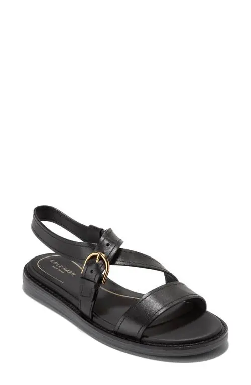 Cole Haan Kami Slingback Sandal - Black Leather