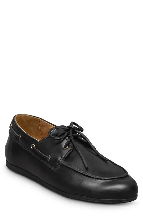 Allen Edmonds Aruba Boat Shoe - Black