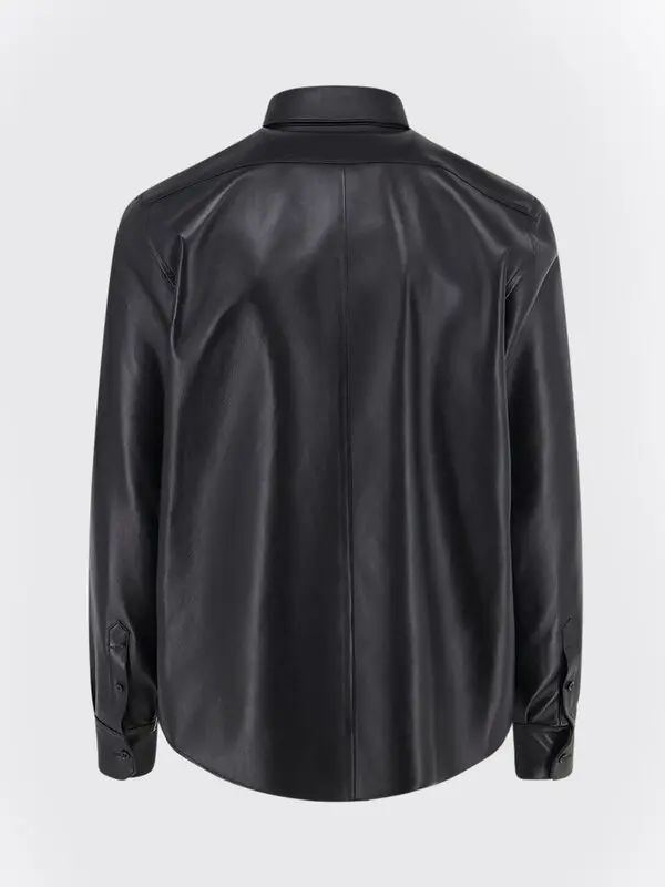 Dolce & Gabbana Nappa Leather Shirt