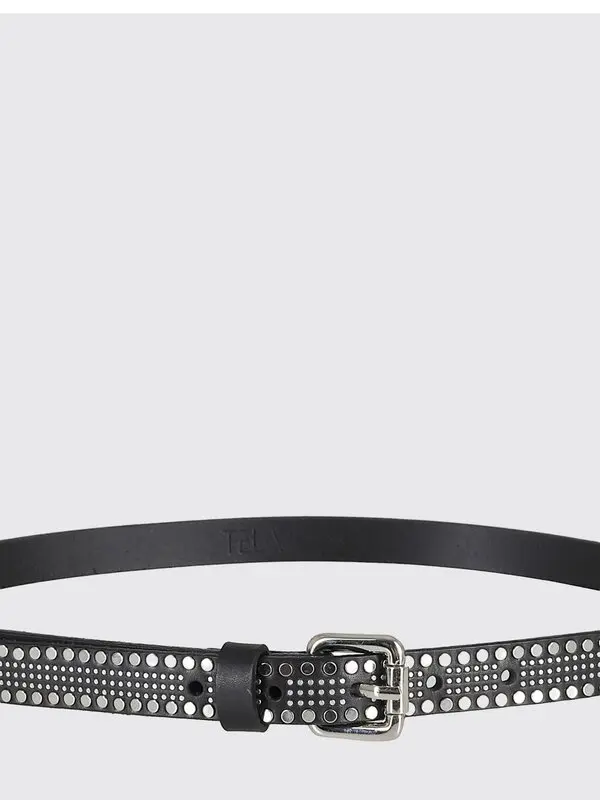 TELA Leather Belt With Studs