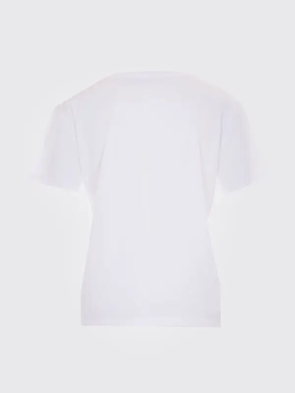 TWINSET Embroidered Cherry Cotton T-shirt