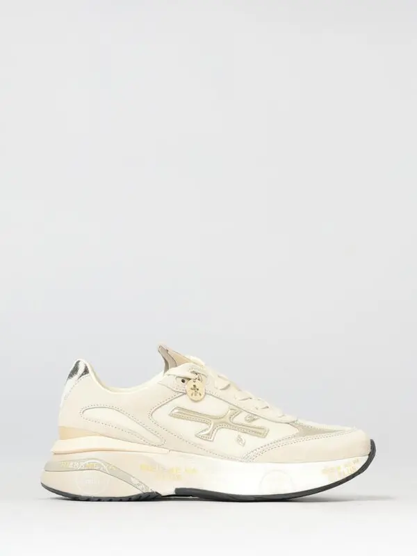Premiata Lace Up Sneakers - White