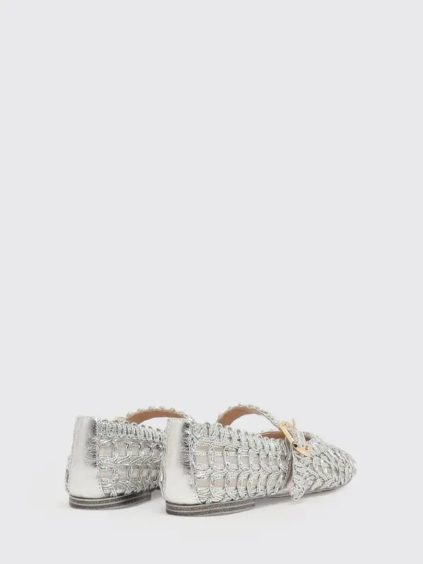 TWINSET Laminated Polyester Ballerinas