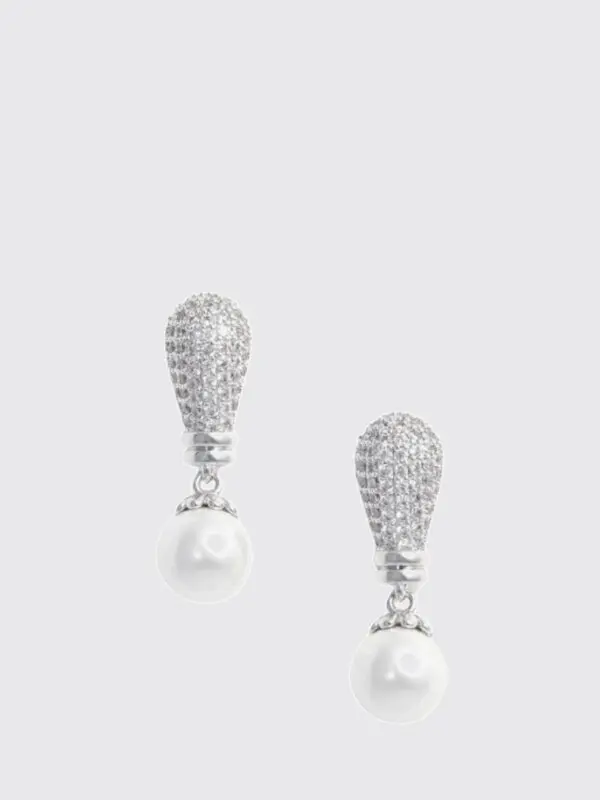 SELF-PORTRAIT Drop Earrings - Silver
