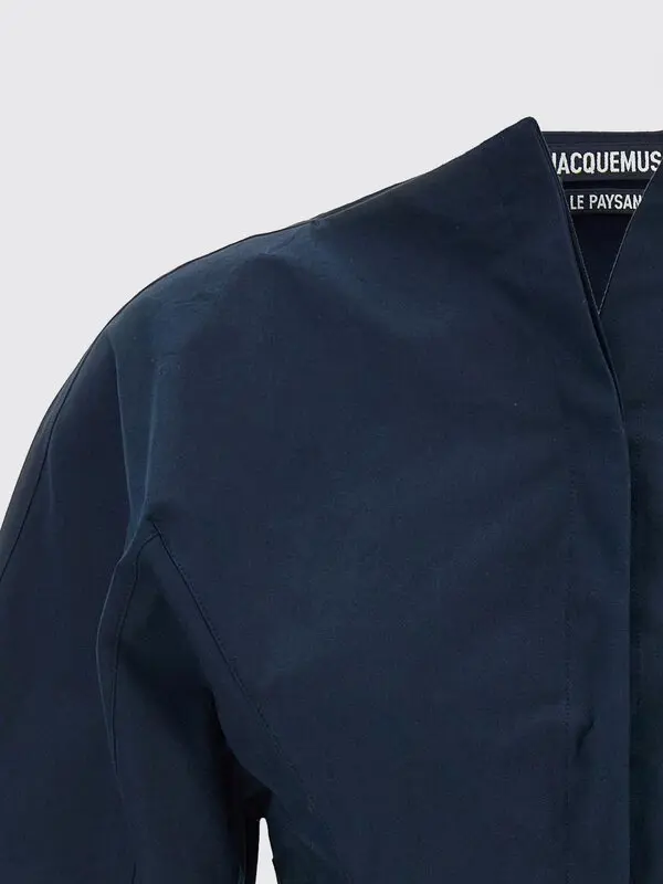 Jacquemus Moisson Cotton Poplin Shirt - Blue
