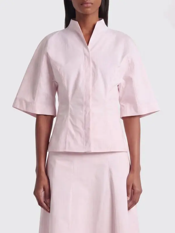 Jacquemus Moisson Cotton Poplin Shirt - Pink