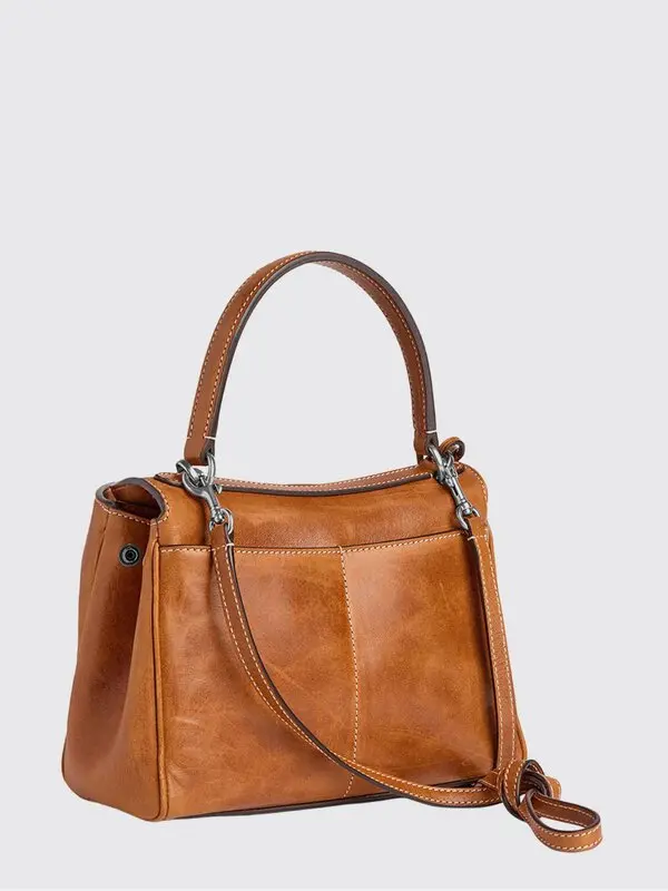 Balenciaga Rodeo Leather Handbag - Brown