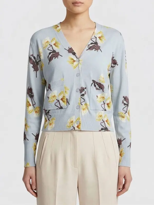 IN BED WITH YOU Floral Cotton Blend Cardigan