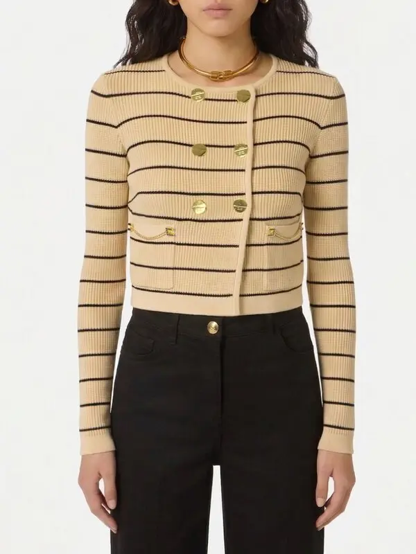 Elisabetta Franchi Pullover Sweater - Nude