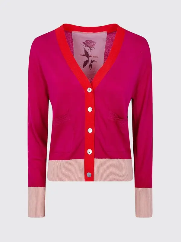 IN BED WITH YOU Cotton Blend Cardigan - Pink