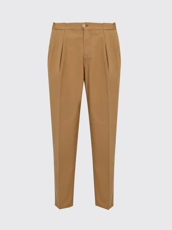 BRIGLIA 1949 Poplin Trousers - Brown