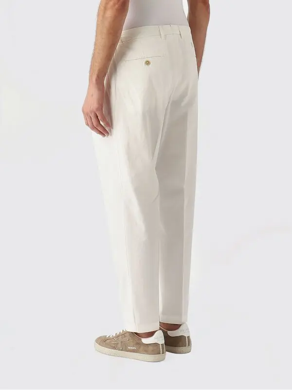 BRIGLIA 1949 Poplin Trousers - White