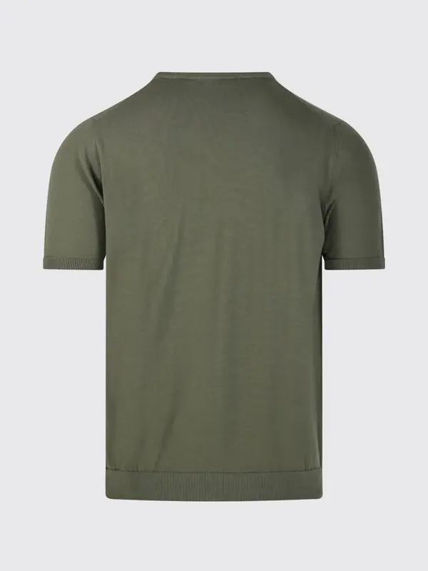 ROBERTO COLLINA Cotton Knit Crewneck Jumper - Green