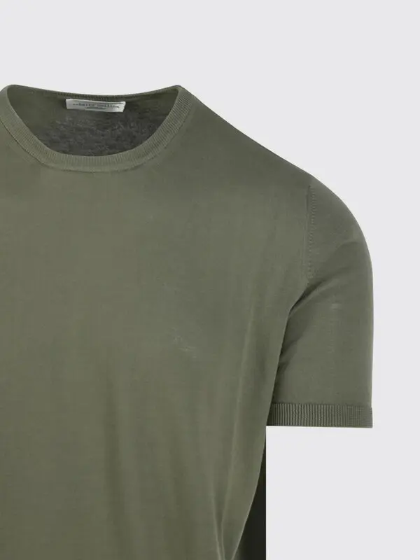 ROBERTO COLLINA Cotton Knit Crewneck Jumper - Green