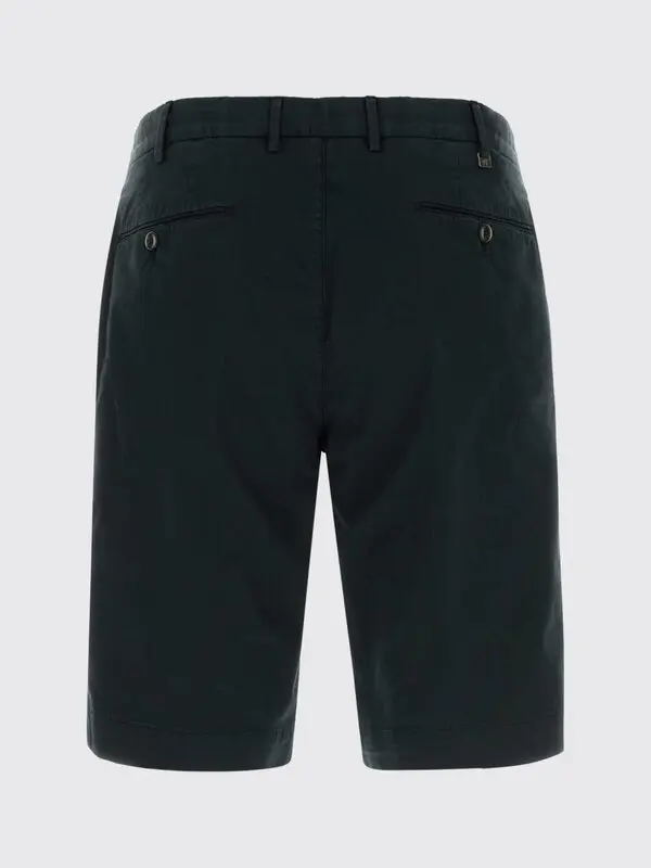 PT TORINO Stretch Cotton Chino Shorts - Black