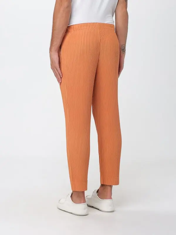 Issey Miyake Homme Plissé Pleated Crepe Trousers