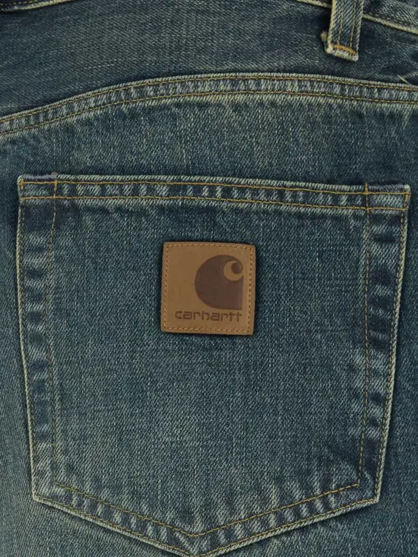 Carhartt Work In Progress Aaron Tapered Fit Jeans - Navy