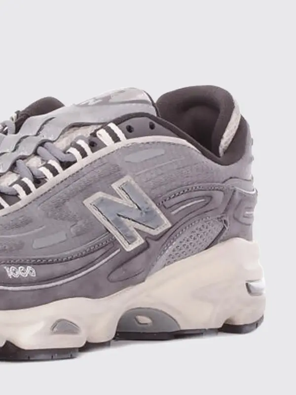 NEW BALANCE 1000 Mesh And Suede Sneakers - Blue